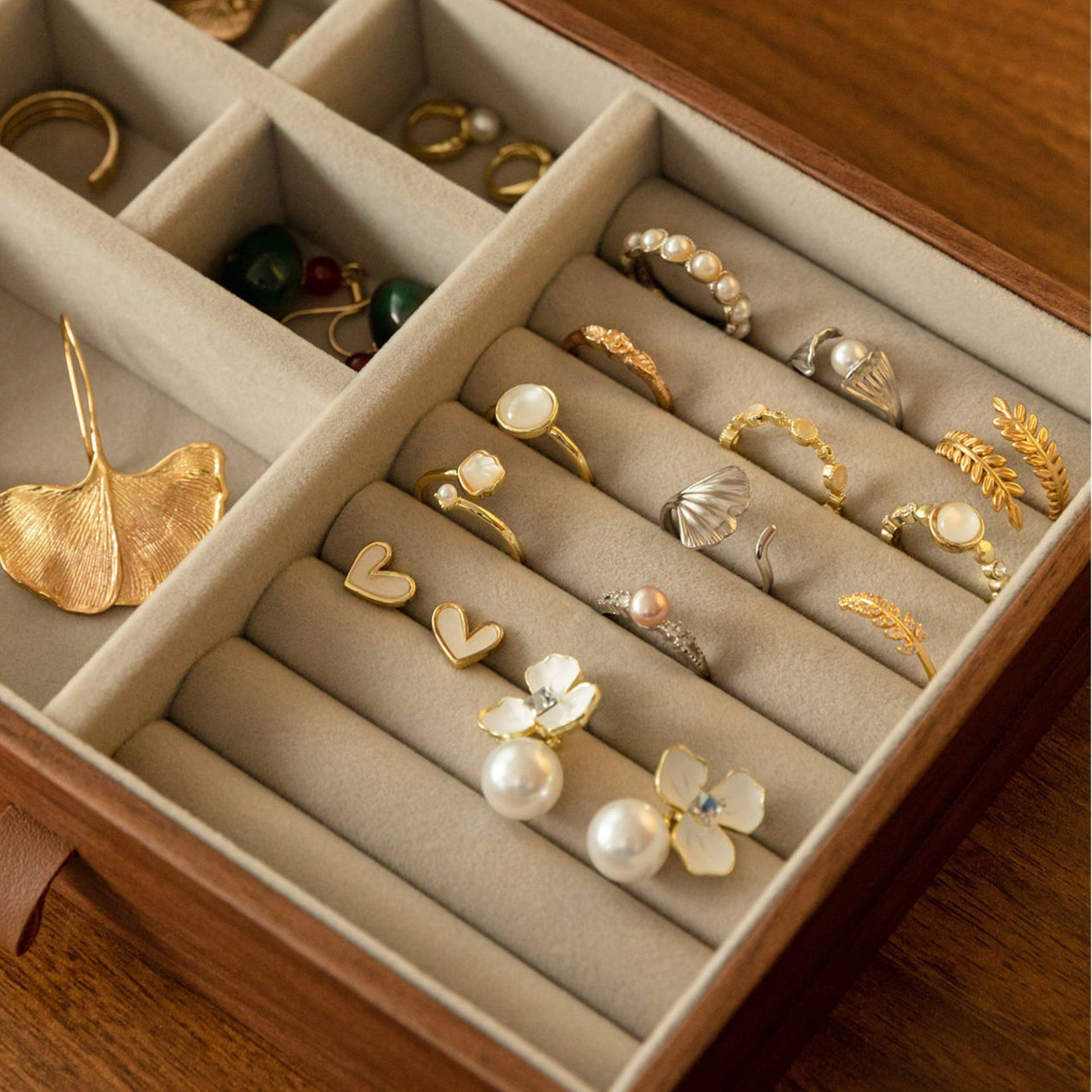 Cabinet Style Wooden Jewelry Box with Lock SKU 21137 – Unity Refresh